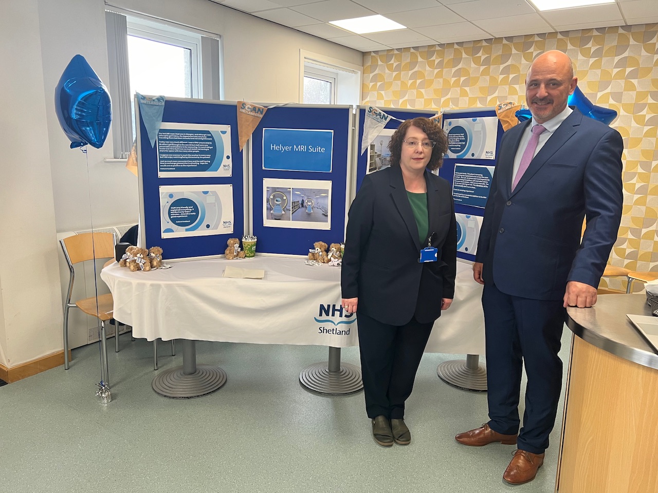 MRI scanner appeal celebration event - Shetland MRI Scanner Appeal